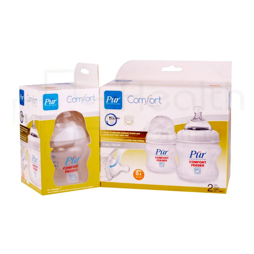 Comfort Feeder (Wider Base Pro Flo Feeding Bottle) 140ml/5oz 1s-1301 ...
