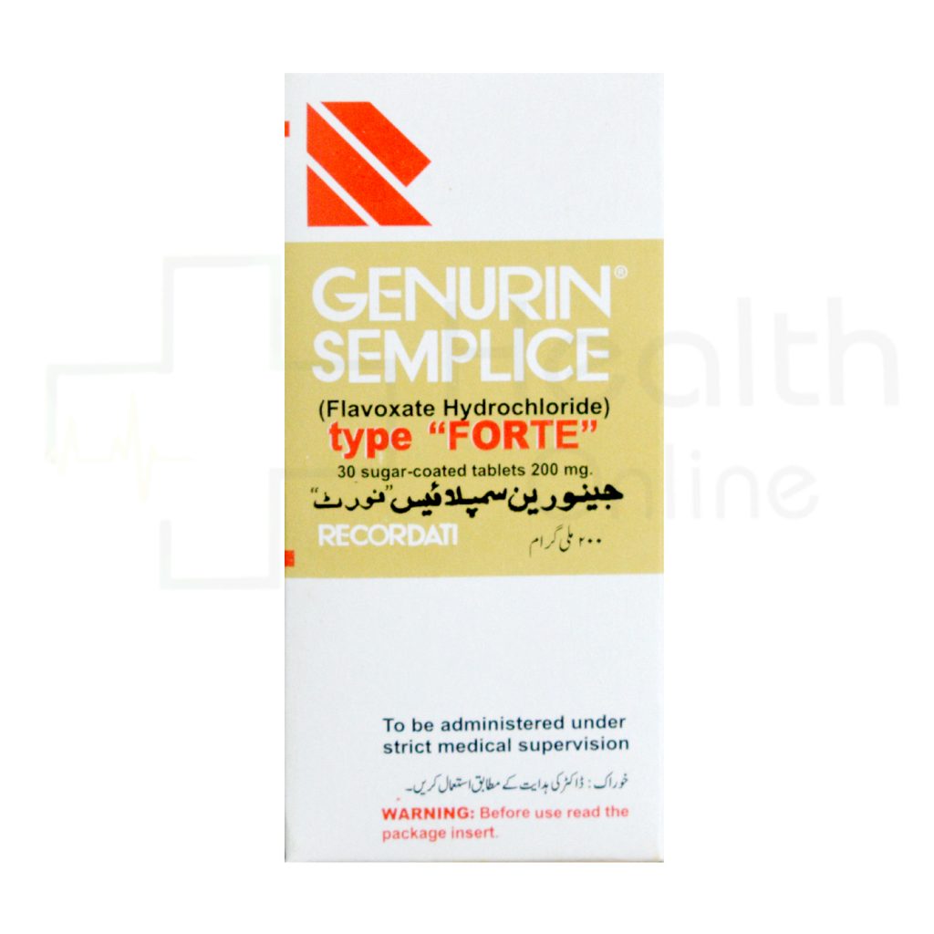 Genurin Semplice Forte Tab 200mg 30s price in Pakistan