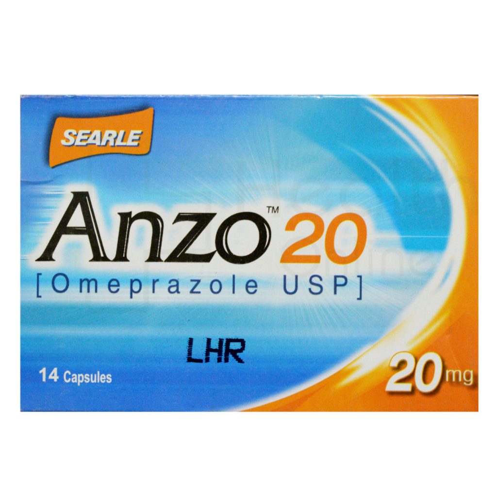 Anzo Cap 20mg 14s - HLH Pharmacy
