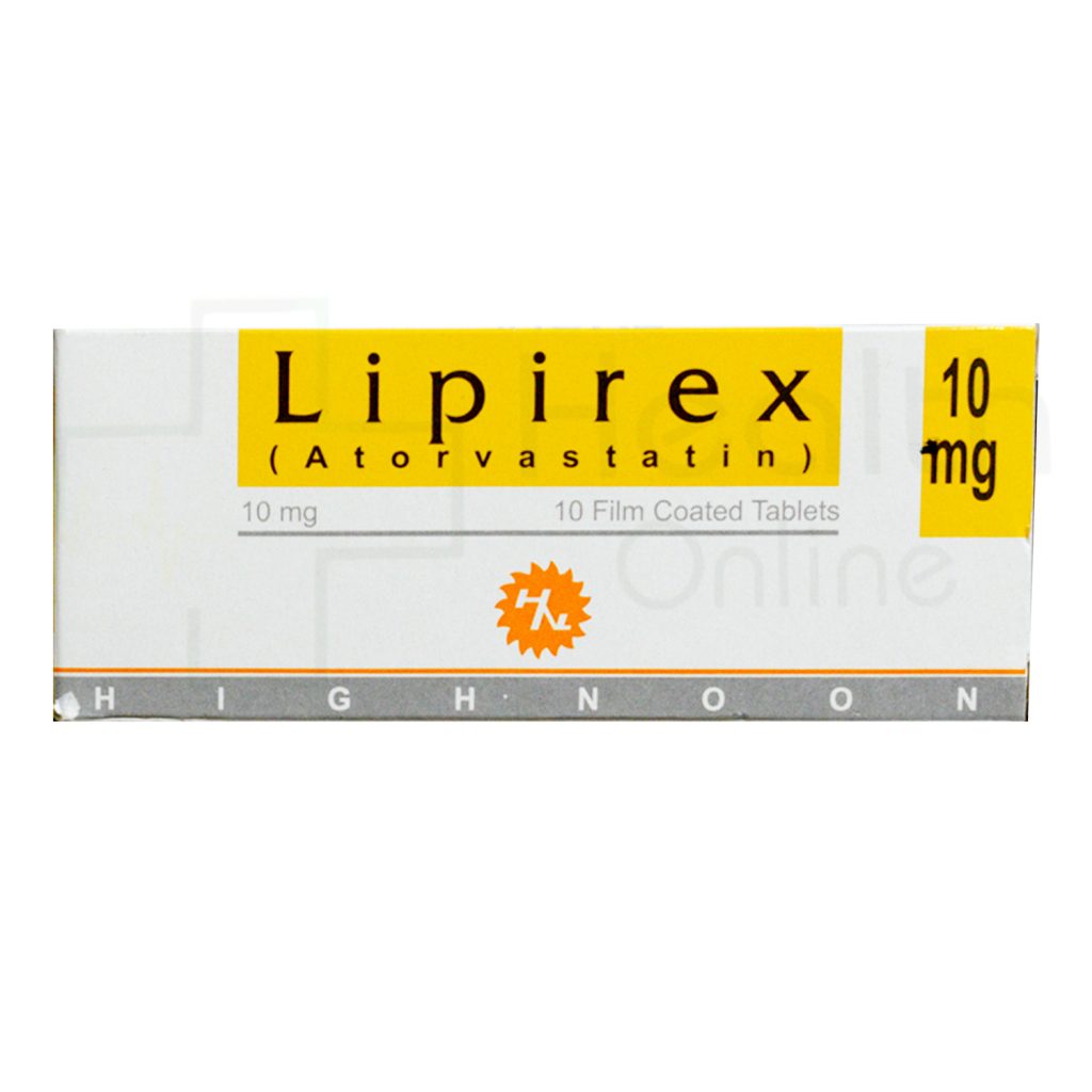 Lipirex Tab 10mg 10s price in Pakistan