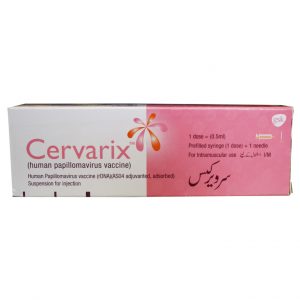 Cervarix Inj 1PFSx0.5ml - HLH Pharmacy