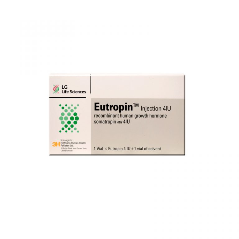 Eutropin Inj 4IU 1Vial price in Pakistan