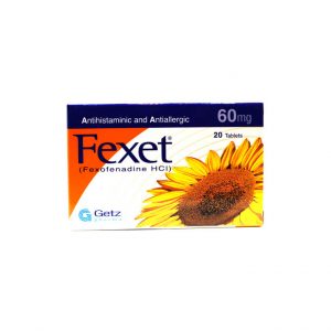 Fexet Tab 60mg 1s price in Pakistan