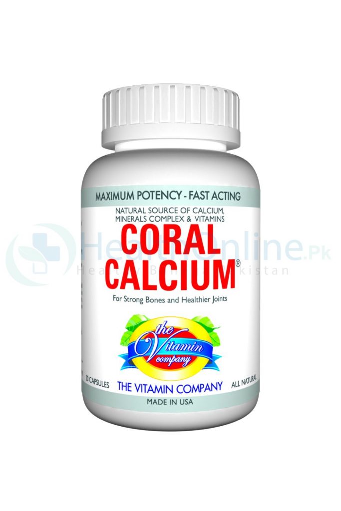 Coral Calcium Cap 20s - HLH Pharmacy