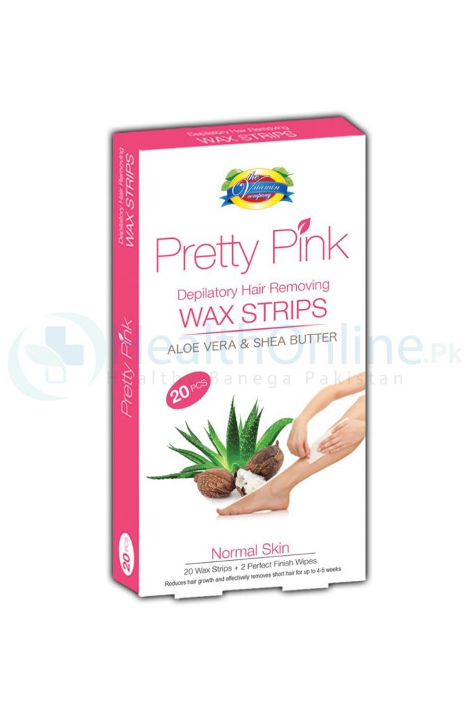 Pretty Pink Aloe Vera and She Butter Strips 20s - HLH Pharmacy