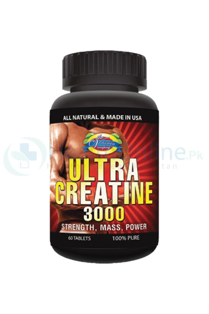 Ultra Creatine 3000 Tab 60s - HLH Pharmacy