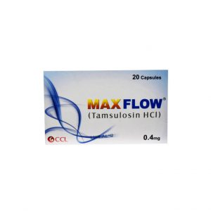 Maxflow Cap 0.5mg/0.4mg 20s price in Pakistan