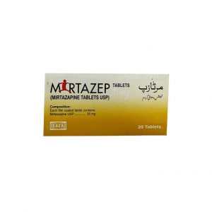 Mirtazep Tab 30mg 20's price in Pakistan