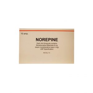 Norepine Inj 8mg 10Ampx4ml - HLH Pharmacy