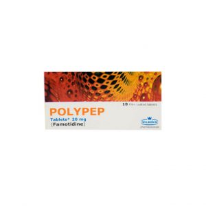 Polypep Tab 20mg 1x10s price in Pakistan
