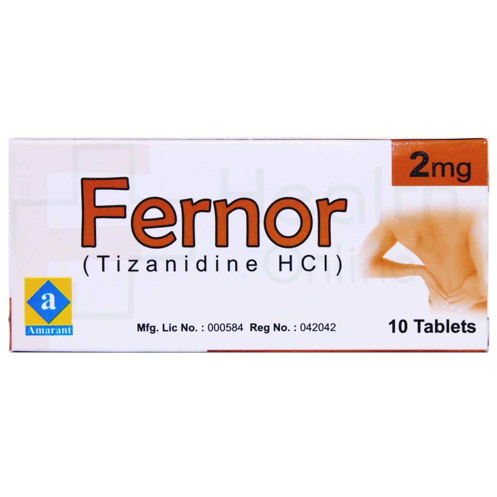 Fernor Tab 2mg 1x10s price in Pakistan