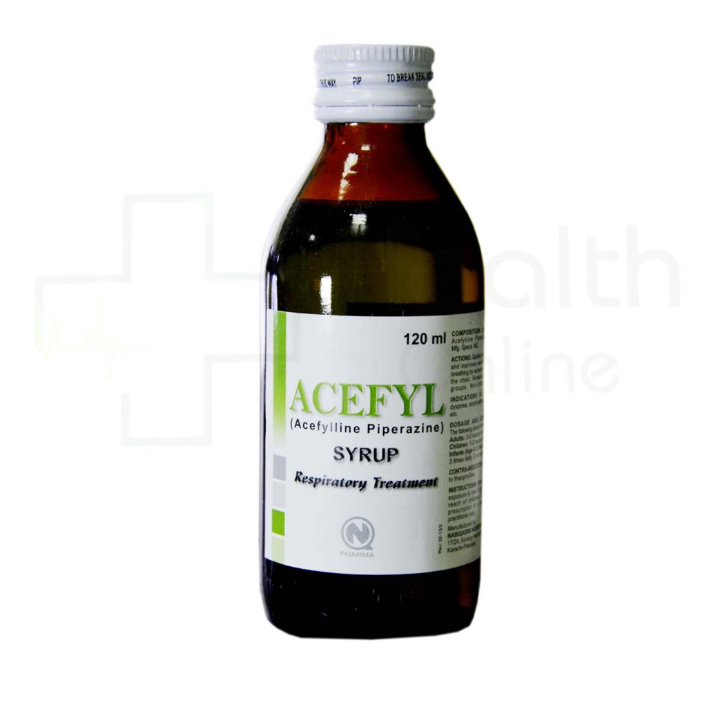 Acefyl Syp 125mg/5ml 120ml - HLH Pharmacy