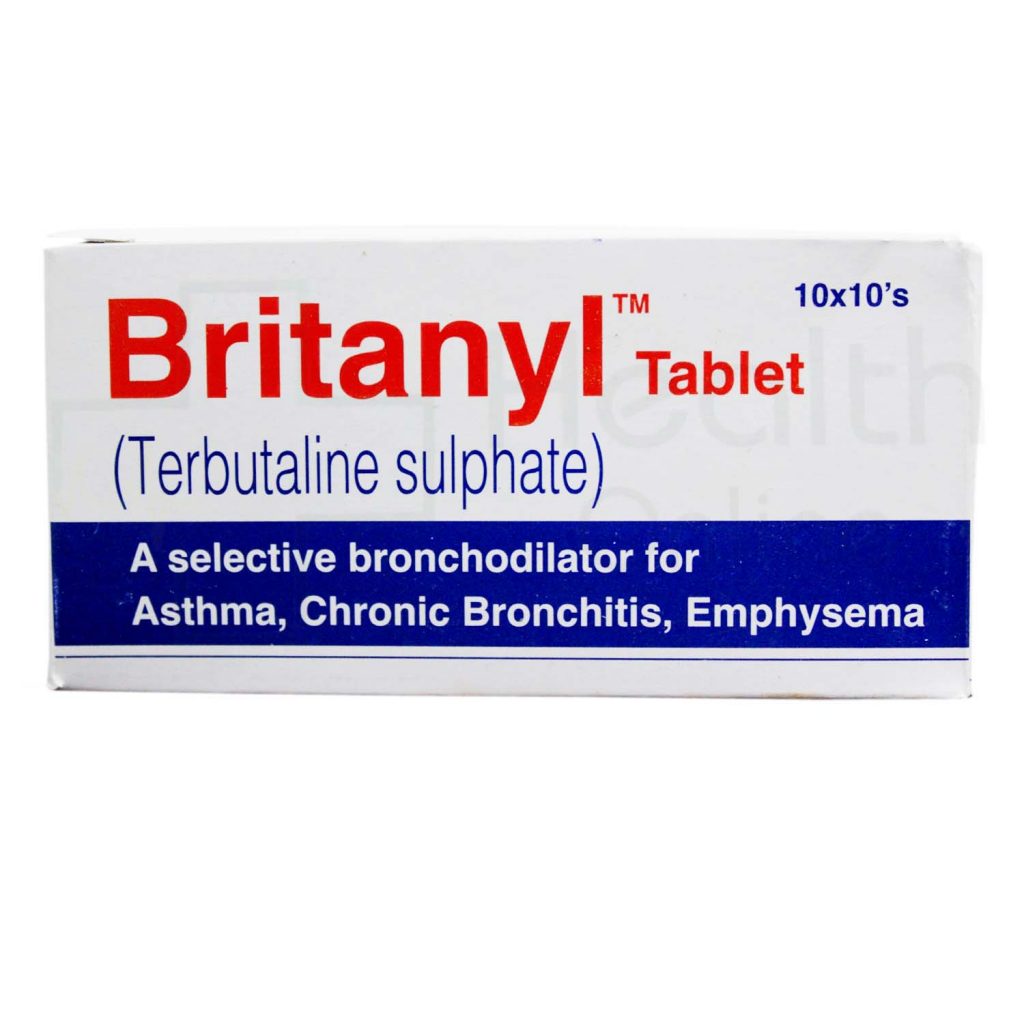 Britanyl Tab 2.5mg 10x10?s - HLH Pharmacy