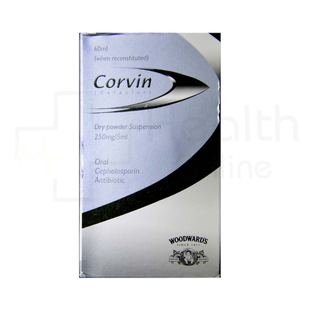 Corvin Susp 250mg/5ml 60ml - HLH Pharmacy