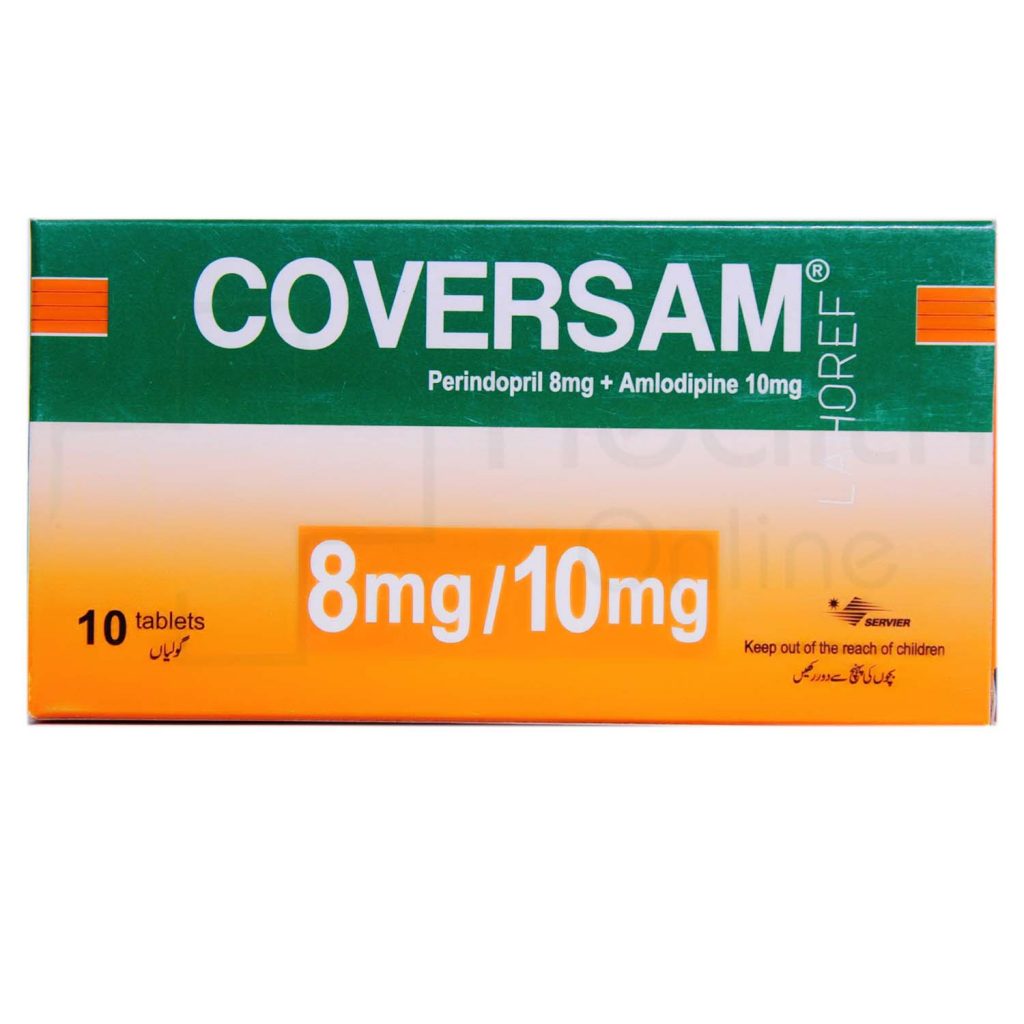 Coversam Tab 8mg/10mg 10s - HLH Pharmacy