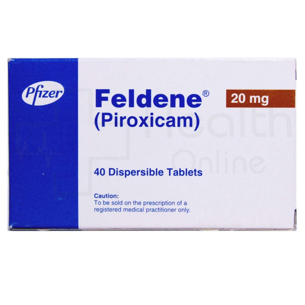 Feldene Disperlet Tab 20mg 40s price in Paksitan