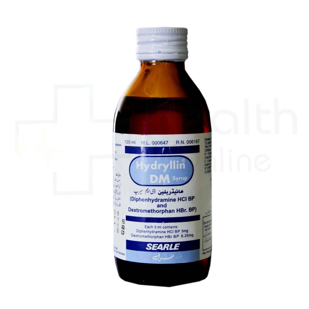 Hydryllin Dm Syp 120ml - HLH Pharmacy
