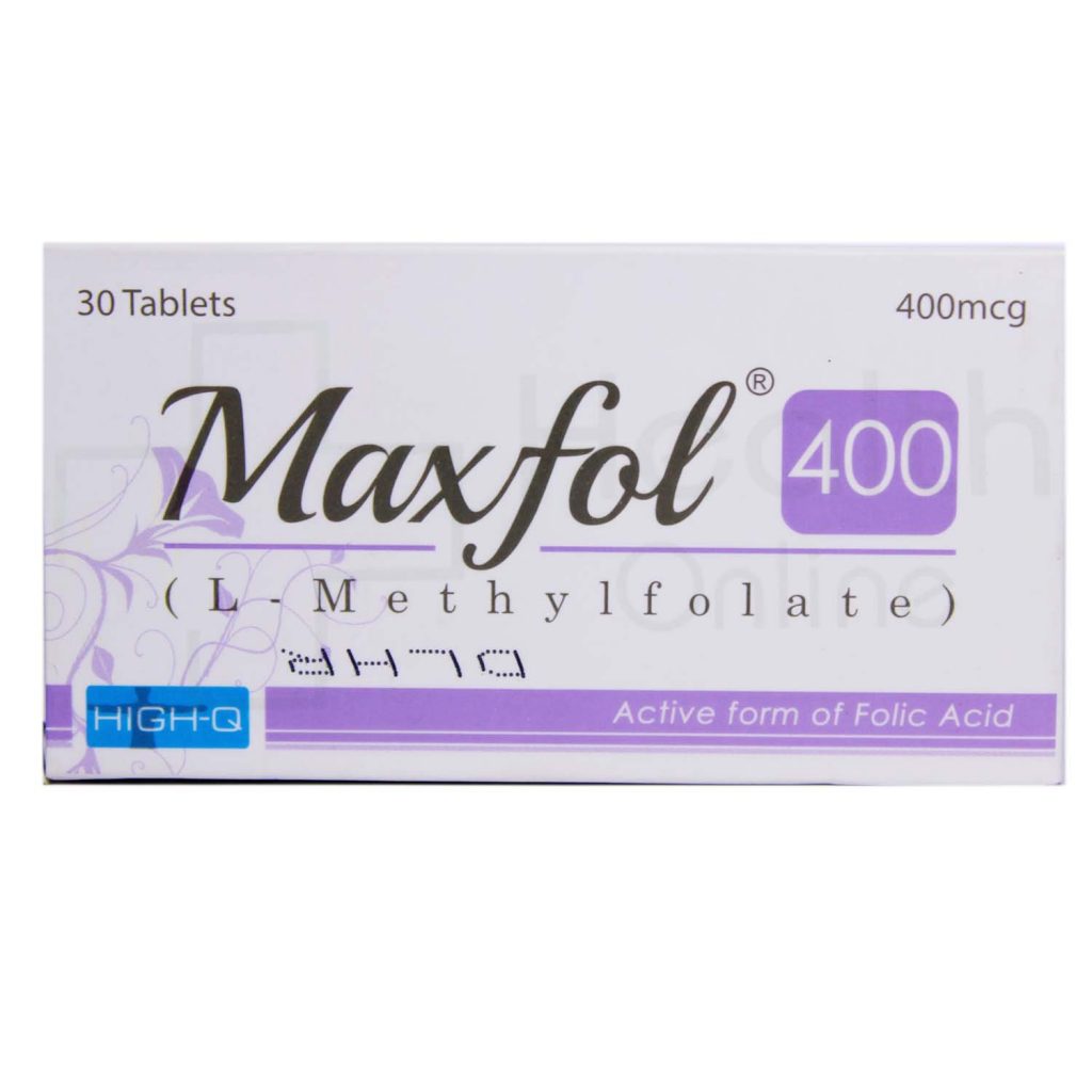Max Fol Tab 400mcg 30s price in Pakistan