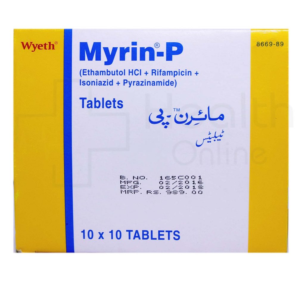 Myrin P Tab 1s price in Pakistan