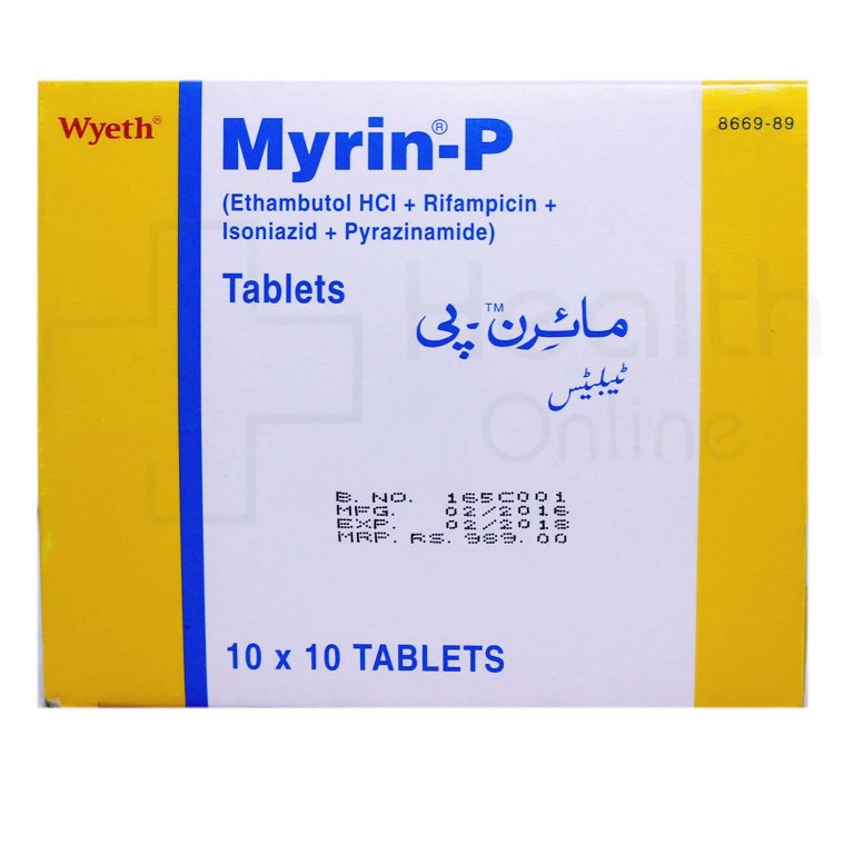 Myrin P Tab 1s price in Pakistan