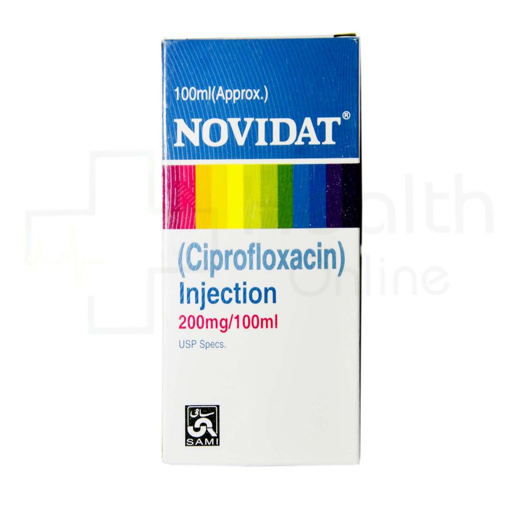 Novidat Inj 200mg 1Vialx100ml price in Pakistan